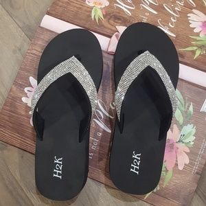 Shoes | Bling Bling Rhinestone Sparkle Slippers | Poshmark